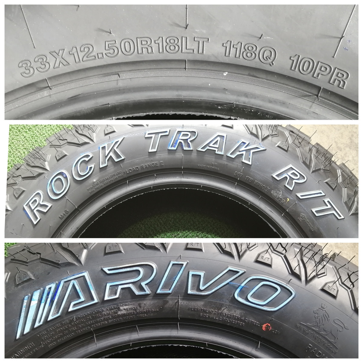 ARIVO ROCK TRAK R/T 33×12.50R18